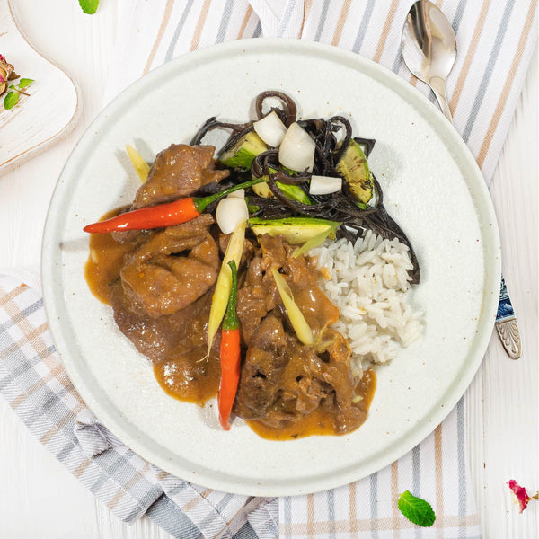 C. Indonesian Beef Rendang with Low GI Mix Grains - 31/10/25 – FITTERY ...